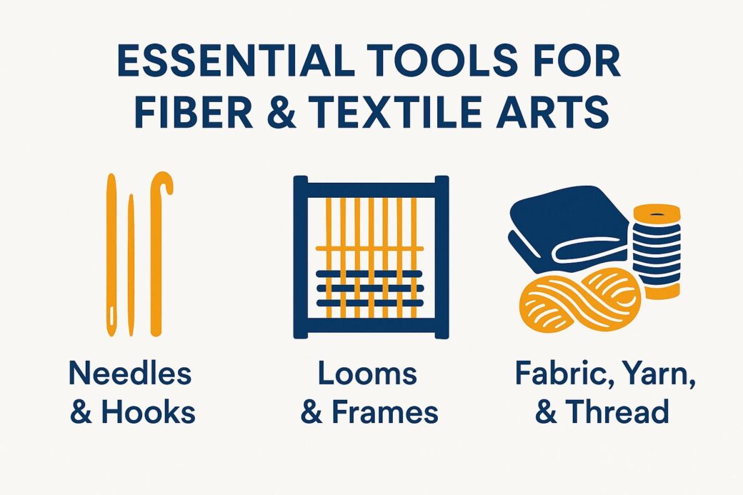 A Beginner’s Guide To Fiber And Textile Arts: Techniques, Tools ...