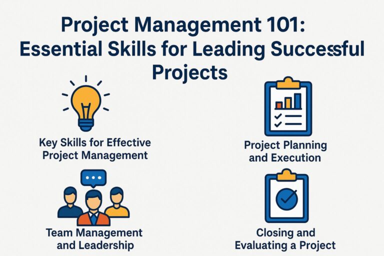 Project Management 101: Essential Skills For Leading Successful Projects