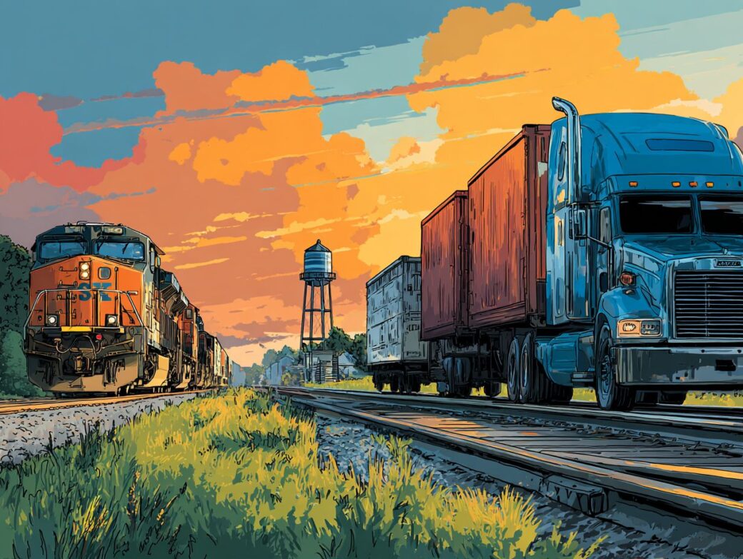 Rail Vs. Truck Freight: Which Shipping Method Is Right For Your Supply ...