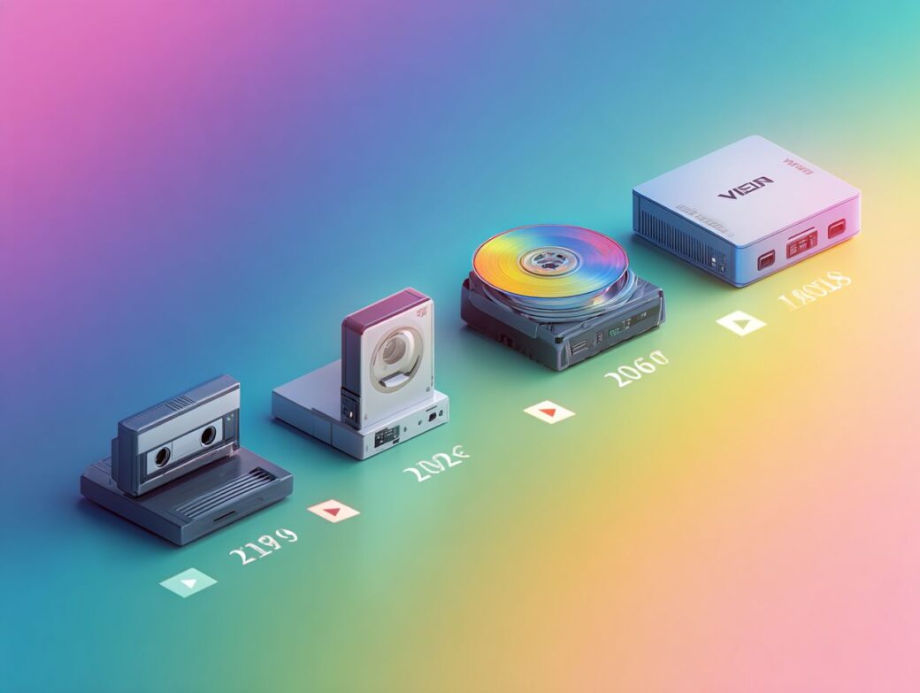 The Evolution Of Home Video: From VHS To Streaming Recorders