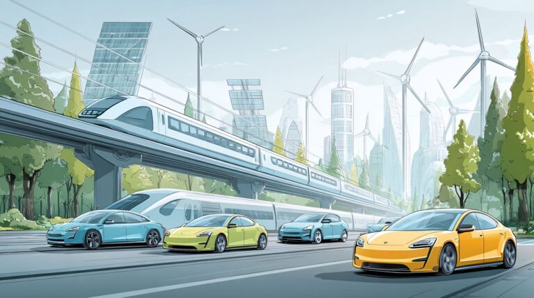 The Future Of Transportation: EVs, High-Speed Rail & Sustainable Travel