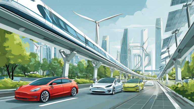 The Future Of Transportation: EVs, High-Speed Rail & Sustainable Travel